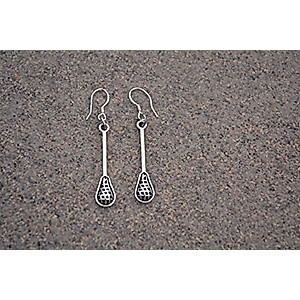 Lacrosse Stick Earrings - Lacrosse Jewelry - Gift For Lacrosse Players, Moms and Coaches