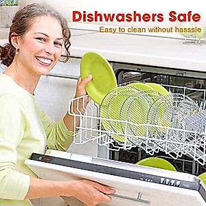 Patelai 6 Pcs Air Fryer Racks 7.8 Inch 3 Layer Stackable Stainless Steel Dehydrator Racks for Oven Air Fryer Accessories, Compatible with Ninjia, Gowise, Fit for 4.2-5.8 Qt Air Fryer Pressure Cooker