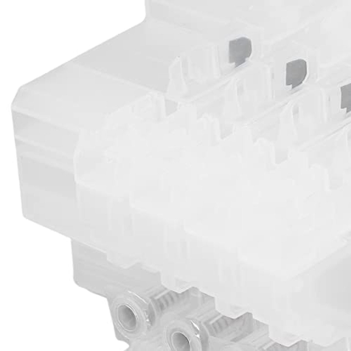 Refill Cartridge Replacement, Sturdy Refill Cartridge Smoothly Output Good Sealing Magenta Blue Yellow Black PP for Printer (LC3219)