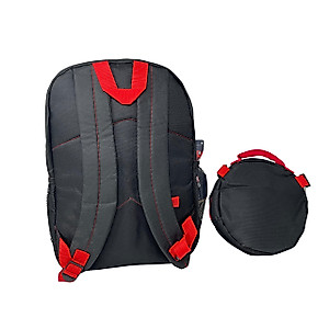 Fast Forward Spiderman "Movie" 16" Backpack with shaped Lunch Bag