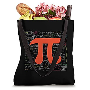 Mathematics Pi Day Funny Math Lover Pi Symbol Science Math Tote Bag