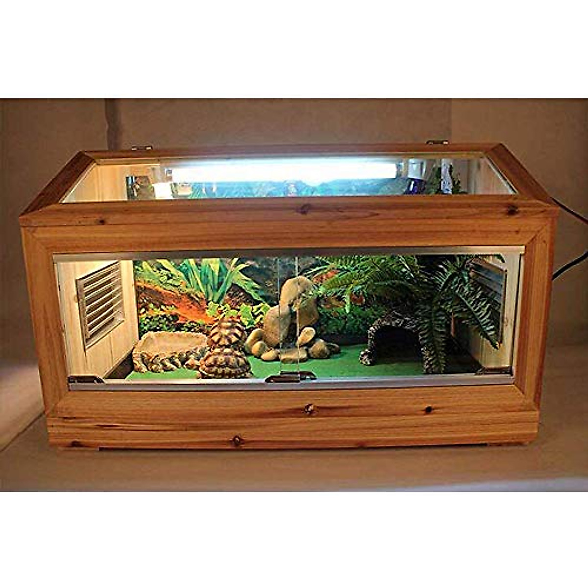 Tfwadmx Extra Large Reptile Carpet Mat Substrate Liner Bedding Reptile Supplies for Terrarium Lizards Snakes Bearded Dragon Gecko Chamelon Turtles Iguana (70.87"X23.6")