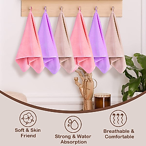 Ladadee 6 Pack Guinea Pig Blankets Soft Fleece Cage Liner for Hamster Rabbit etc Small Animal, Guinea Pig Washable Pee Pads Bedding Blankets