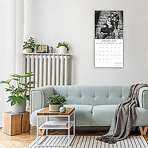 2024 Square Wall Calendar - The Ƀeatles 12 x 12 Inch Monthly View, 16-Month, Art Theme, Includes 180 Reminder Stickers