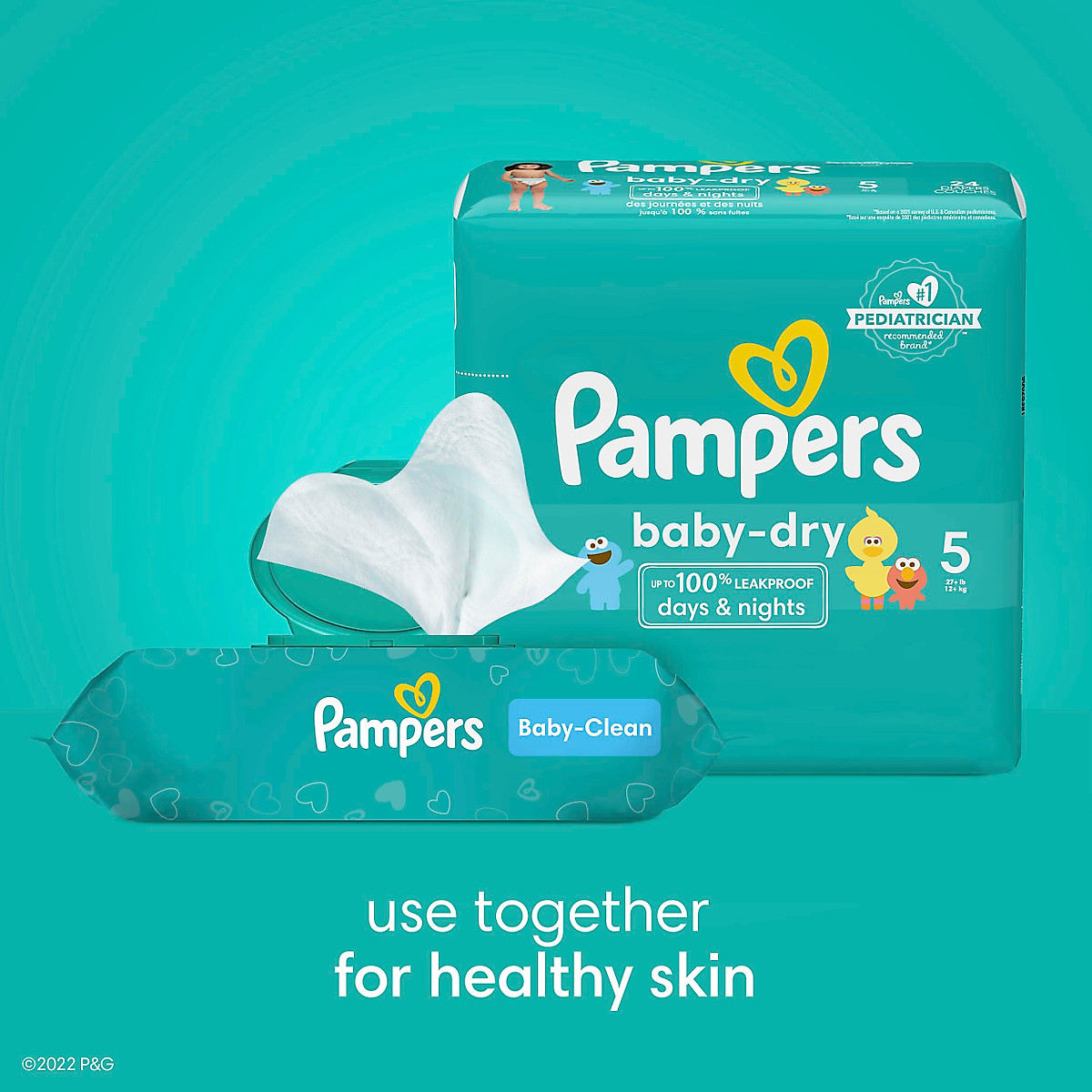 Pampers Diapers - Baby Dry - Size 6, 21 Count, Absorbent Disposable Infant Diaper