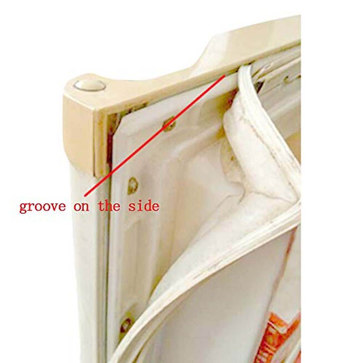 Refrigerator Door Rubber Gasket Seal Strip for Household Refrigerator Commercial Cabinet