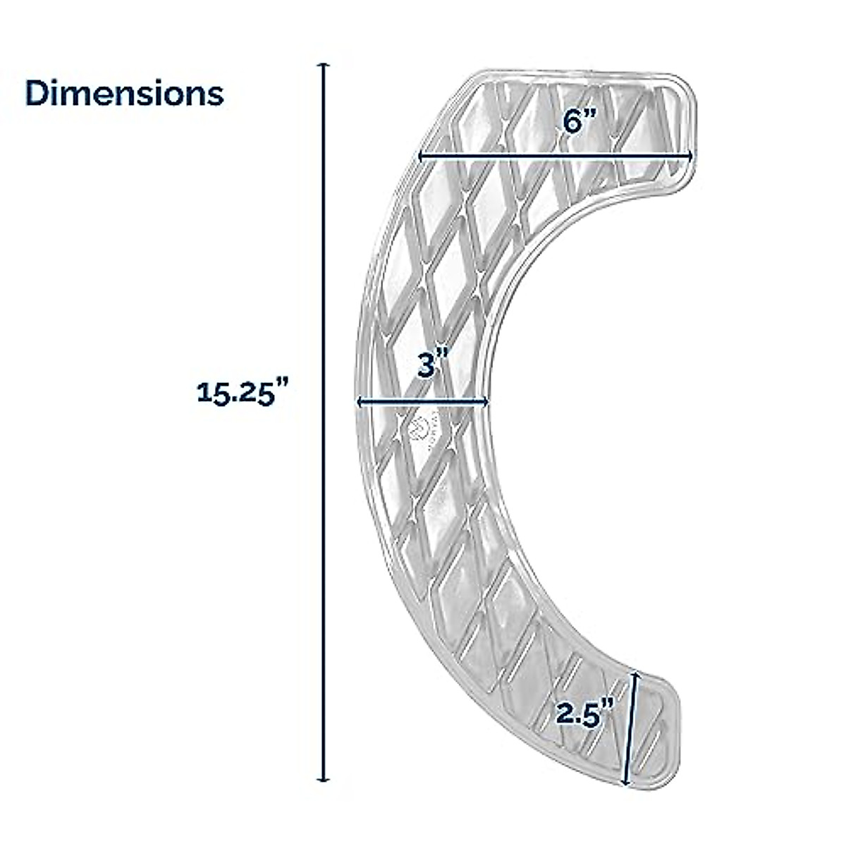Morvat Washable Gel Toilet Seat Cover, Padded Riser Cushion for Toilets & Commode Chair, Maximum Pain Relief Comfort & Support, Adhesive Raised Donut Pad for Elderly & Handicapped, White, Round