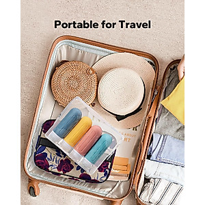 Birkie Silicone Toiletries Bottles (4 Count, 3oz Each), Refillable, Leak-Proof for Shampoo & Conditioner