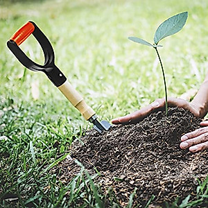 4 Pcs Shovel D Grip Handle 32 mm Inner Diameter Snow Shovel Handle Replacement Camp Scoop Grain Shovel Hand Protect Digging Raking Tools Garden Accessories for Gardening Raking Digging