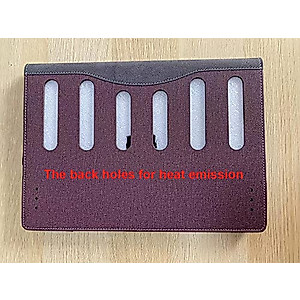 XJchen Laptop Cover for Lenovo Yoga 7 9 14IAP7 14IAL7 14IRP8 ThinkPad P14s T14S Gen 3 Ins 7420 7425 7430 5420 5425 VivoBook Pro 14X OLED N7400 M7400 Protector Case 14c Sleeve (Wine red)