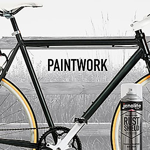 JENOLITE Rust Shield Aerosol - 400ml (13.5 fl oz) - High Protection Against Rust & Corrosion - Ultimate Rust Prevention for Cars & Motorcycles