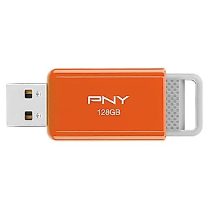 PNY 128GB USB 2.0 Flash Drive – Color May Vary