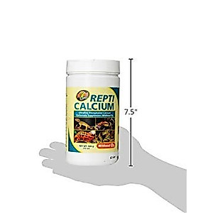 Zoo Med Repti Calcium Ultra Fine Precipitated Calcium Carbonate Reptile Supplement without Vitamin D3, 12-Ounce