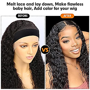 BEPARTNER Lace Melting Elastic Band for Wig: 6 PCS Wigs Bands for Lace Frontal Melt - Edge Wrap to Lay Edges | Lace Front Melt Laying Strap