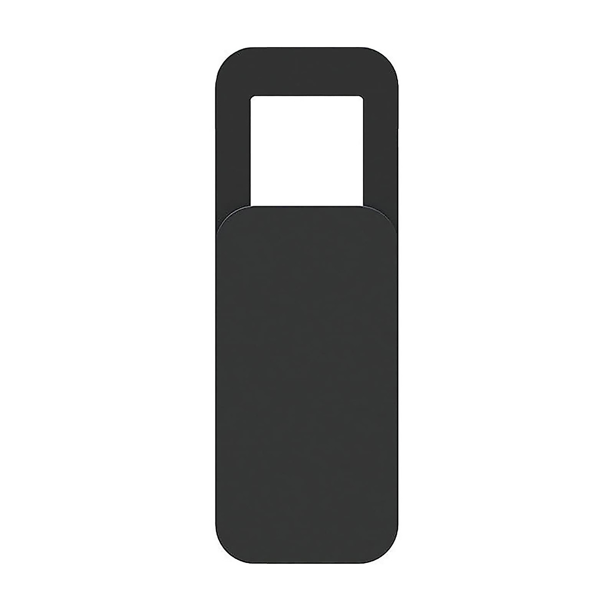 Webcam Cover Slide, Ultra-Thin Plastic Web Camera Cover Laptop Camera Cover for Laptop, PC, Computer, Smartphone, Protects Your Visual Prvacy Black