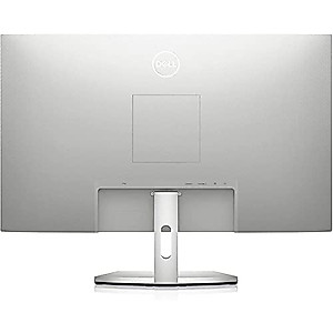 Dell 27-inch QHD 1440p (2560x1440) IPS Ultra-Thin Bezel Monitor, 75Hz Refresh Rate, ADM FreeSync, Built in Speakers, VESA Certified, DisplayPorts, HDMI, Sliver Silver