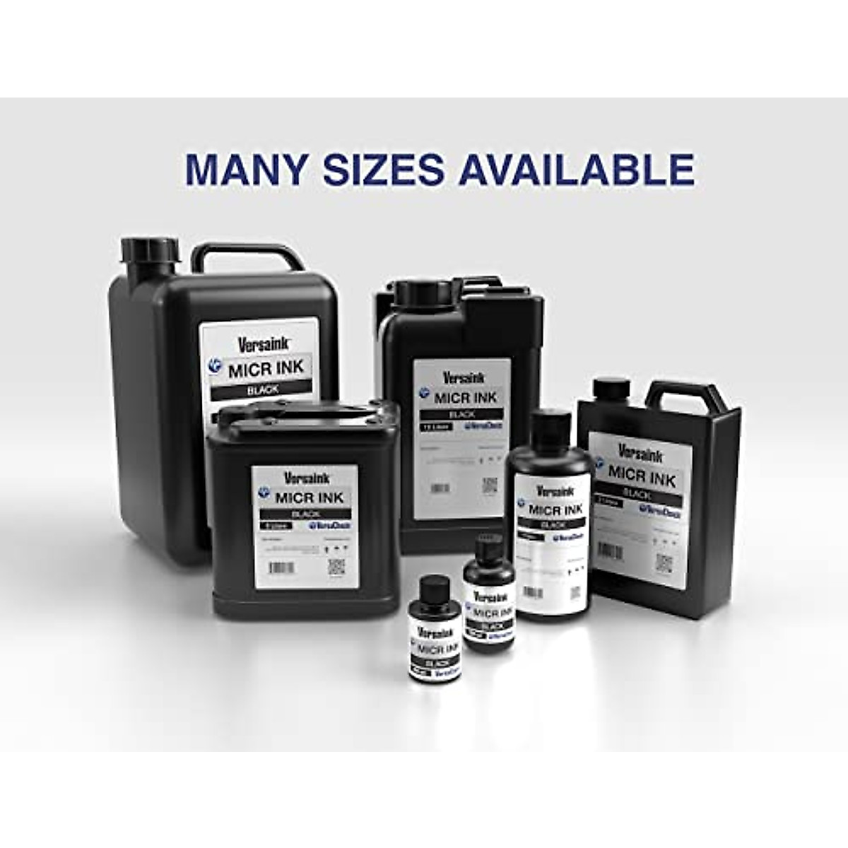 VersaInk-Nano Black MICR Ink -100ml – Magnetic Ink for Check Printers and All-in-One Inkjets, MICR Black (VIMB1S-6512)