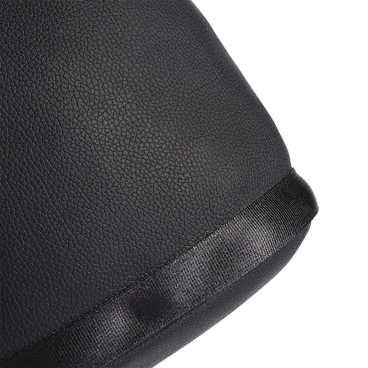 adidas Premium Mini Backpack, Black PU Leather/Rose Gold, One Size