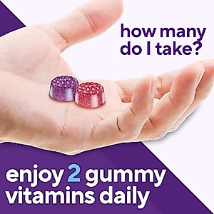 vitafusion Adult Gummy Vitamins for Men, Berry Flavored Daily Multivitamins for Men With Vitamins A, C, D, E, B6 and B12, America’s Number 1 Gummy Vitamin Brand, 75 Day Supply, 150 Count