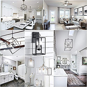 Mlambert Dimmable E12 LED Light Bulb, 40W Equivalent Candelabra Bulbs, 5000K Daylight White T6 4W T25 Filament Bulb for Chandeliers, Ceiling Fan, Pendant, Wall sconces, Pack of 5