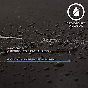 XDDesign P705.571 Bobby Bizz Anti Theft Compact Travel Laptop Backpack and Briefcase with USB Port, Integrated Lock, and Hidden Compartments, Black