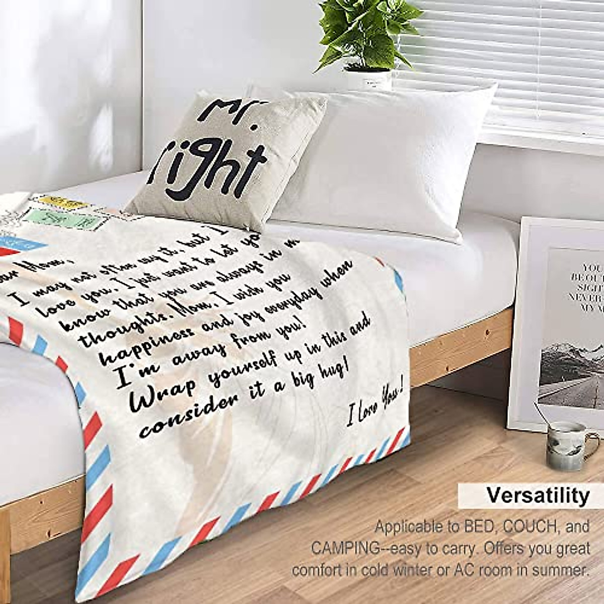 Gifts for Mom, Mother's Day Blanket Gifts for Mom, Soft Flannel Throw Blanket Present for Moms Christmas, Best Mom Gifts for Christmas/Valentine's Day/Birthday