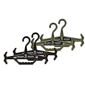 Tough Hook Original Hanger Max Pack Set of 4 | 2 Foliage and 2 Black |USA Made | Multi Pack
