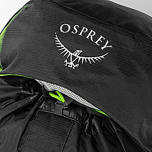 Osprey Stratos 50 Men's Backpacking Backpack, Black, Small/Medium