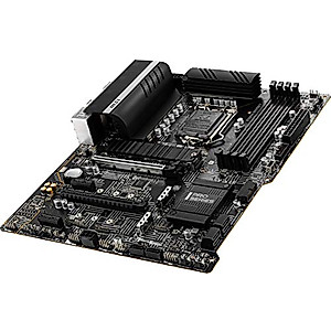 MSI Z590 PRO WiFi ProSeries Motherboard (ATX, 11th/10th Gen Intel Core, LGA 1200 Socket, DDR4, PCIe 4, M.2 Slots, USB 3.2 Gen 2, 2.5G LAN, DP/HDMI, Wi-Fi 6E)