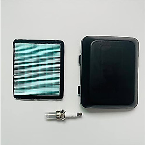 17211-ZL8-023 Air Filter 17231-Z0L-050 Cleaner Cover Spark Plug Exact fit for Honda GCV160 GCV190 GC160 GC190 Engine HRB216 HRB217 HRR216 HRS216 HRT216 Motor Lawn Mower