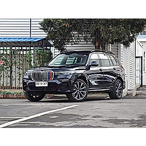 Lanyun for 2019-2023 X7 G07 Grill Accessories m Color Grill Insert Trims Grill Stripes fit 2019 G07 Grill with 7 Vertical Beam