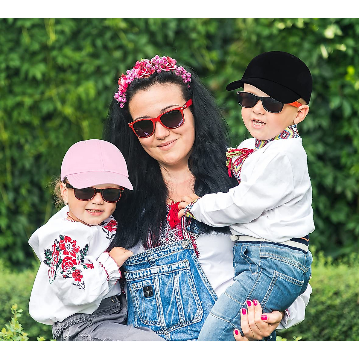 Sun Hat for Baby Boy and Baby Girl,Boys Girls Caps, Baby Baseball Caps Cotton Infant Toddler Kids Hat (8-24 Months, 2pcs Whie & Light- Pink)