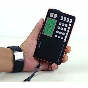 Kaito KA29 All in one World Receiver, with Recorder, AM FM SW Radio and MP3 Player(Black)