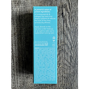 TULA 24-7 Power Swipe Hydrating Eye Balm | Dark Circle Treatment, Instant Brightening, Portable | 0.23oz