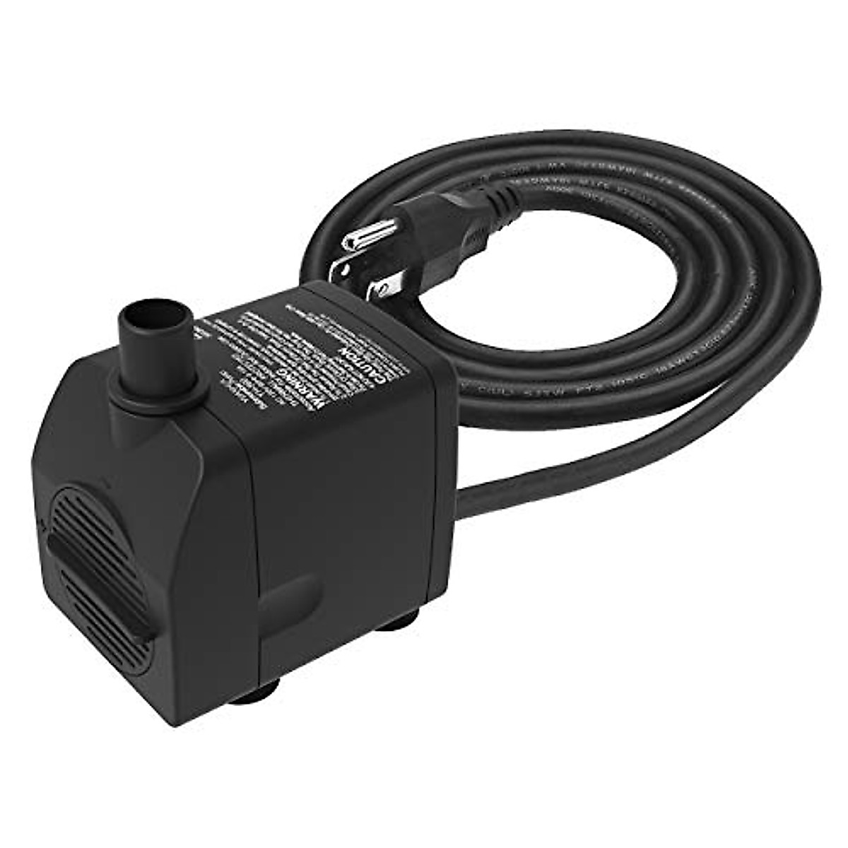 YH YUANHUA Submersible Water Pump Ultra Quiet with Dry Burning Protection160GPH for Fountains, Hydroponics, Ponds, Aquariums & More …
