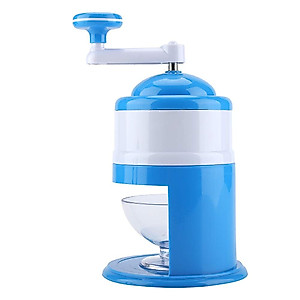 Manual Crushed Ice Maker, Countertop Ice Maker Machine Snow Cone Machine for Slushie Shaved Ice Maker Household Protable Small Slushie Machine