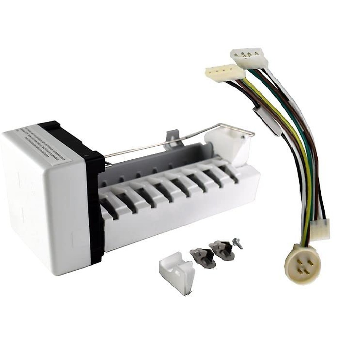 Refrigerator Ice Maker Replace For Whirlpool ED5GHEXNQ00 ED5GHGXMB00 ED5GHEXNQ01 ED5GHEXNL00 ED5GHEXNL01 ED5GHEXNT00 ED5GHEXNT01 ED5GHGXMQ00 ED5GHGXMT00 ED5GTFXKQ00 ED5GTFXKQ01 ED5GTFXKT00 ED5GTFXKQ02