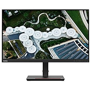 Lenovo ThinkVision S24e-20 24" Class Full HD LCD Monitor - 16:9 - Raven Black