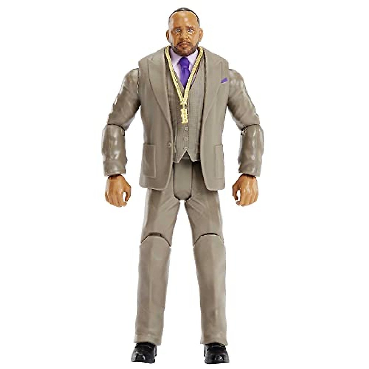 Mattel WWE Basic MVP Action Figure, Series 128, Posable 6-inch Collectible for Ages 6 Years Old & Up