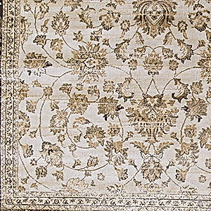 Couristan Zahara Farahan Amulet Area Rug, 2' x 3'7", Oatmeal-Black