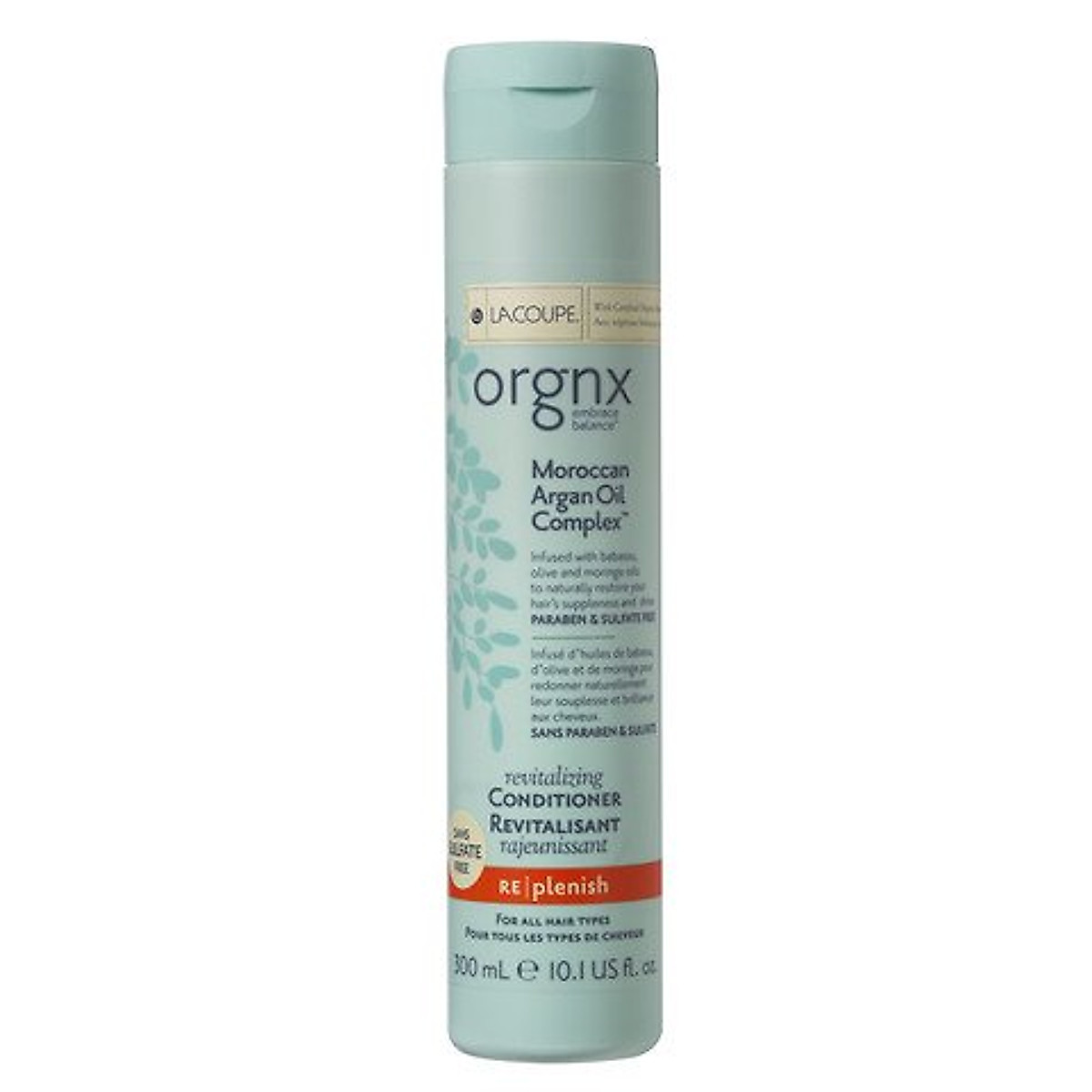 LaCoupe ORGNX Moroccan Argan Oil Complex, Shampoo + Conditioner + Repair Treatment + Styling Crème