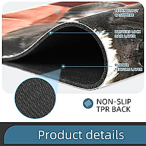 VBFOFBV Kitchen Rug Mats, Soft Kitchen Mat Anti Slippery Machine Washable, Animal French Bull Dog