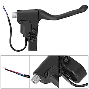 Scooter Handle Brake Lever, Universal Aluminium Alloy Electric Scooter Brake Lever Spare Parts Handlebar Lever Parts Brake Assembly Lever Replacement for Ninebot MAX G30 Scooter