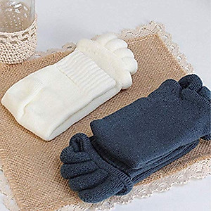 Toe Separator Socks Yoga Sports Gym Health Massage Foot Alignment Socks