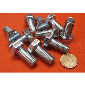 Class 8.8 Zinc Steel Bolts FT M14 x 2 mm x 30 mm Long 10 pcs