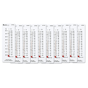Learning Resources Student Thermometers 2 X 6 in