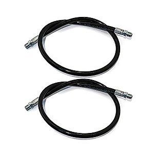 Professional Parts Warehouse Aftermarket Hoses 1/4" X 38" Set of 2 Replaces Western 55020 and Fisher 4424