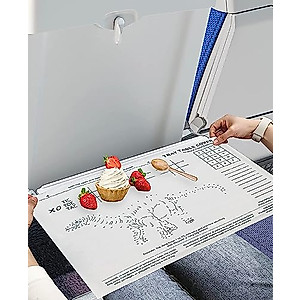 Airplane Travel Essentials Tray Table Cover, 10 Pack Disposable Placemats Provide Safe Fresh Table Surface, Travel Accessories Must Haves for Kids Baby, Toddlers, Women