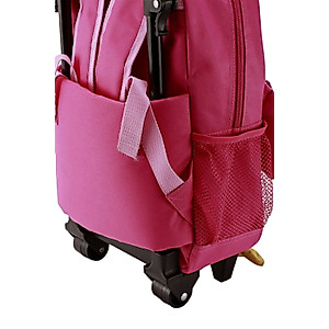 yodo Zoo 3-Way Kids Suitcase Luggage or Toddler Rolling Backpack with wheels, Medium Owl