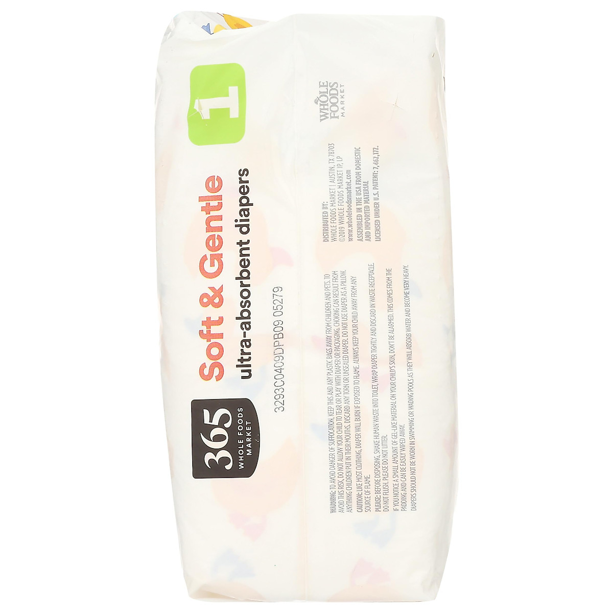 365 by Whole Foods Market, Size 1 Diapers, 40 Count